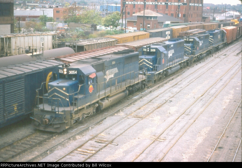 MP SD40 3054, SD40-2 3126, SD40 3064, SD40-2 3148